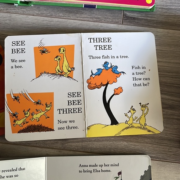 Disney | Other | Set Of Board Books Letters Numbers Animals Dr Seuss ...